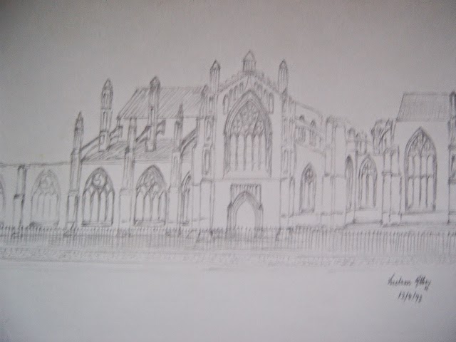 Dom Donald's Blog: Abbeys of Border Country - Paintings